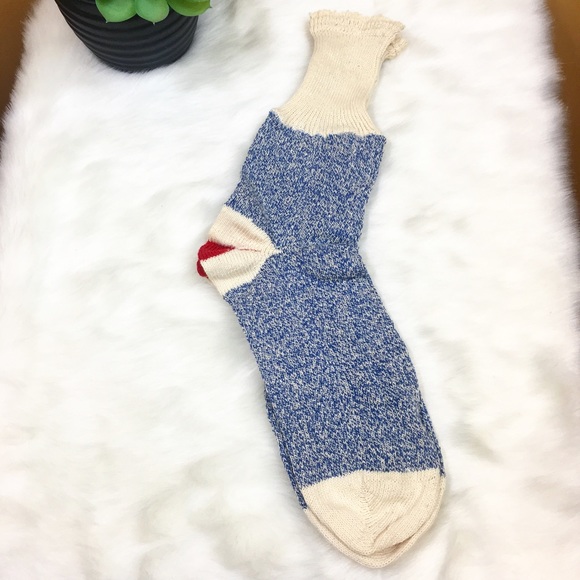 Vintage | Accessories | Vintage Red Heel Sock Monkey Rockford Socks ...